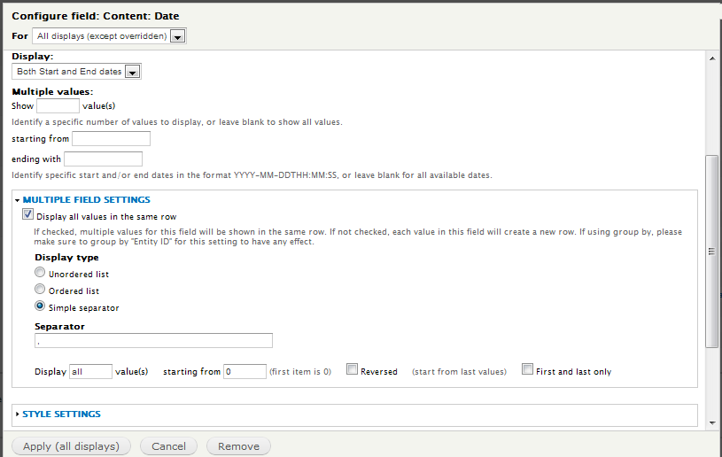 Multiple Rows On Multi Value Date Fields 1118288 